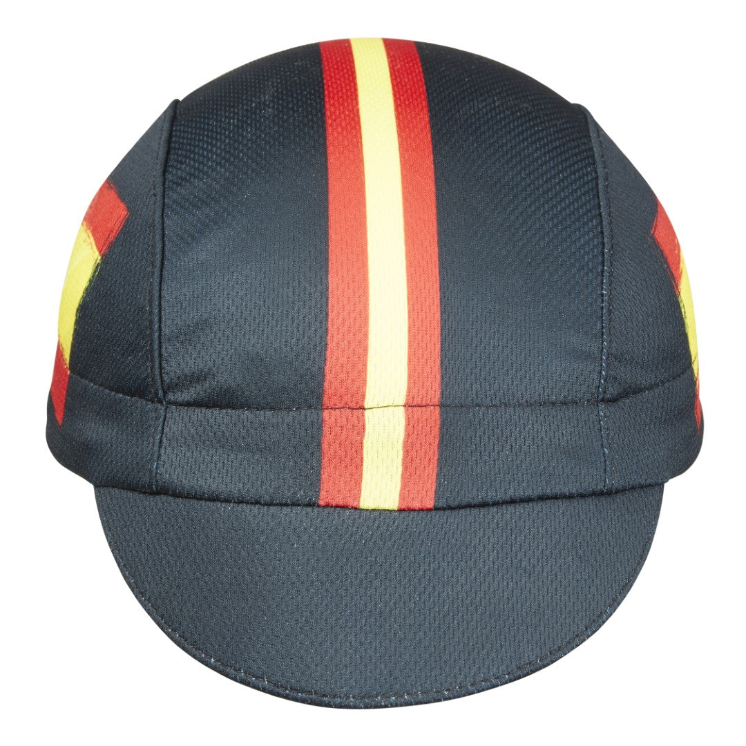 Spain Technical Cycling Cap – Walz Caps - Superior Quality Cycling Caps