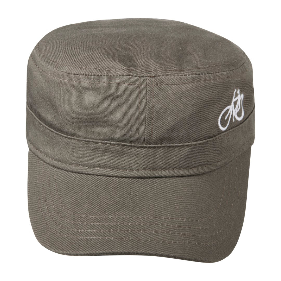 Cadet Olive – Walz Caps - Superior Quality Cycling Caps