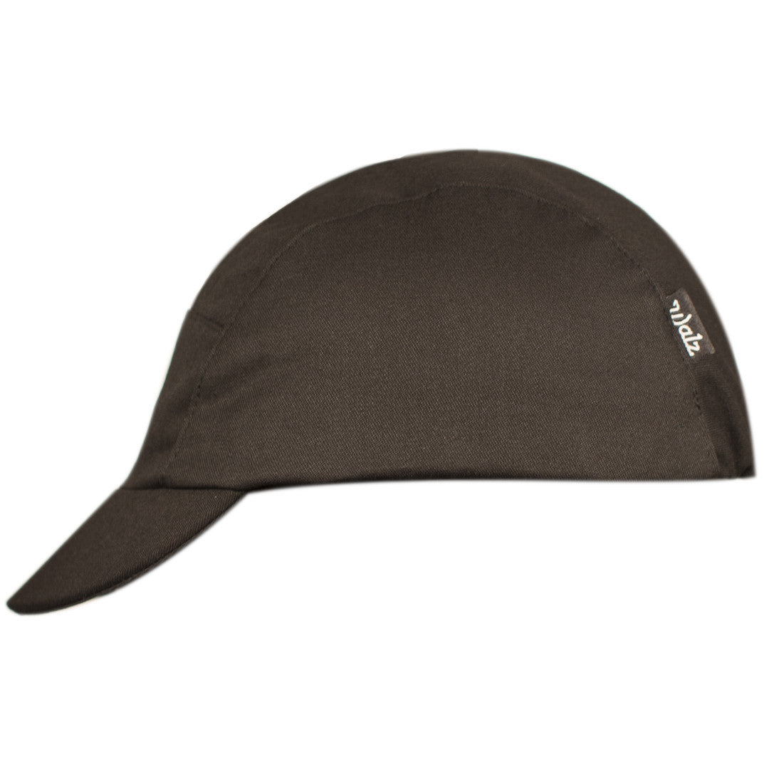 Velo/City Cap - Matte Black – Walz Caps - Superior Quality Cycling Caps