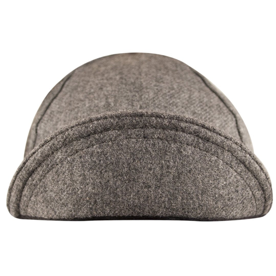 Grey Wool 4-Panel – Walz Caps - Superior Quality Cycling Caps